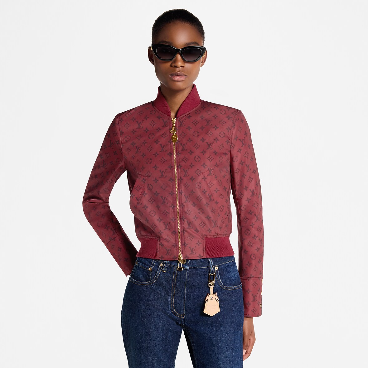Monogram Bomber Jacket - Luxury Ready to Wear - 1AHXUF Purple | LOUIS VUITTON HONG KONG